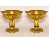 Antique Gold Compote Bowls or Vases | Uniquely Yours | Transform your ...