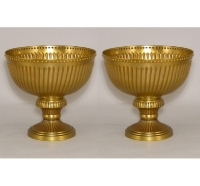 Antique Gold Compote Bowls or Vases | Uniquely Yours | Transform your ...